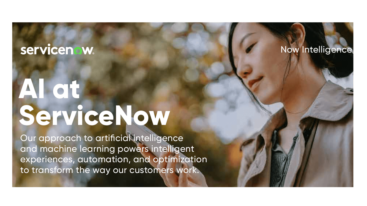 ServiceNow Introduces AI-Powered Capabilities for Employees ServiceNow Introduces AI-Powered Capabilities for Employees
